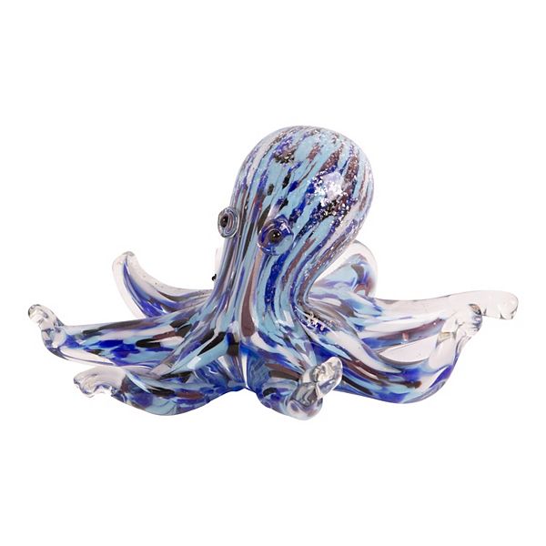 Home Essentials Glass Octopus Table Décor