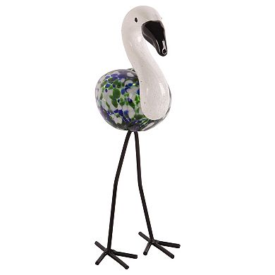 Home Essentials Glass Crane Table Décor