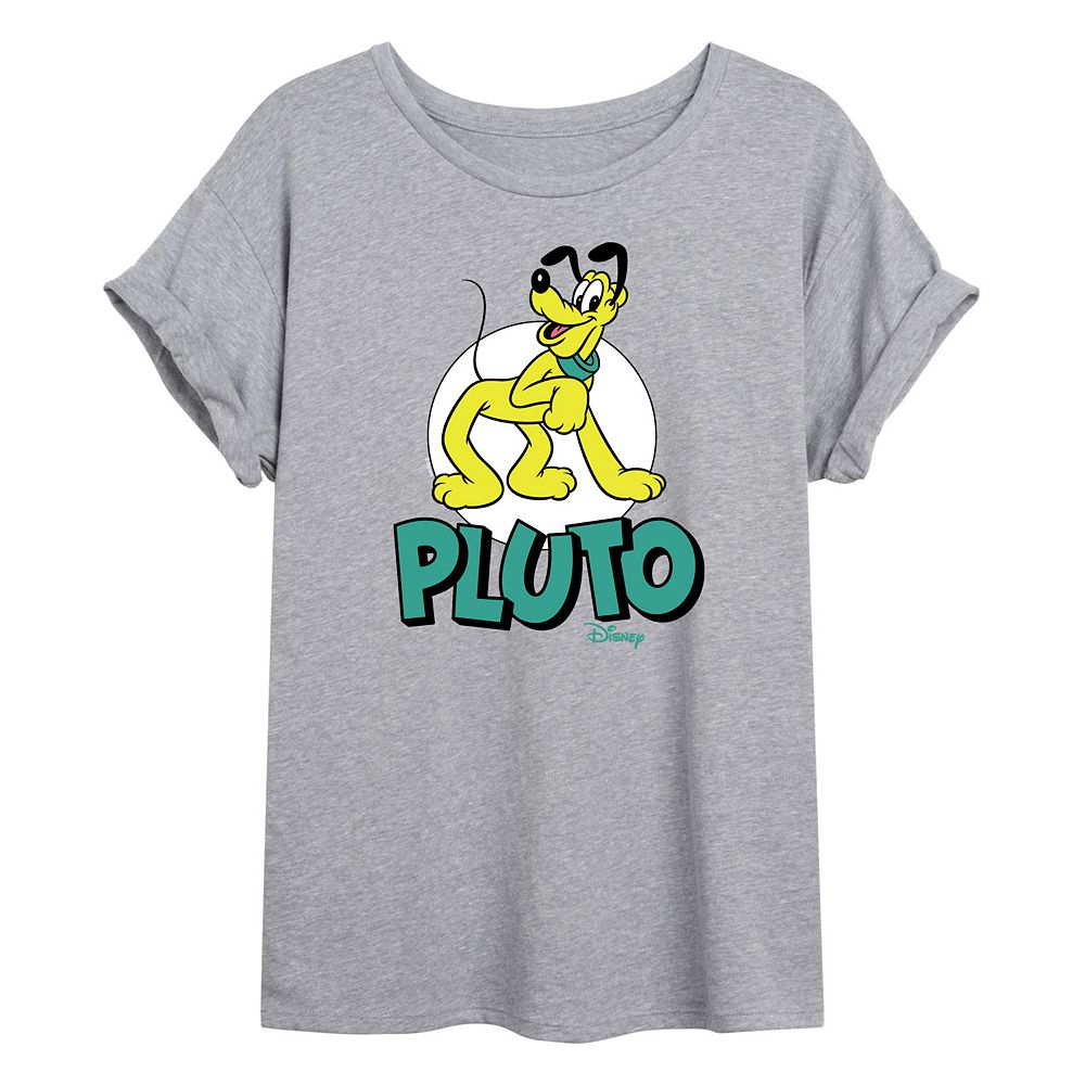 Disney's Pluto Juniors' Retro Oversized Tee