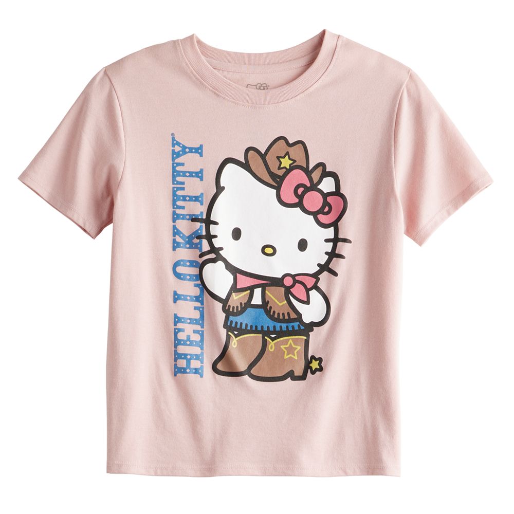 Girls 7-16 Hello Kitty Western Tee