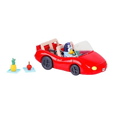 Bluey S9 Bluey's Escape Convertible Car Toy and Figurine Set