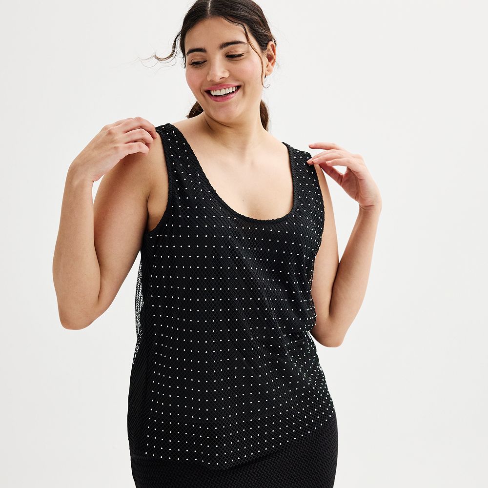 Women's INTEMPO™ Mesh Shine Tank Top