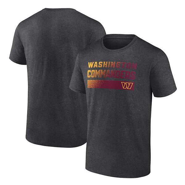Men's Fanatics Branded Charcoal Washington Commanders T-Shirt