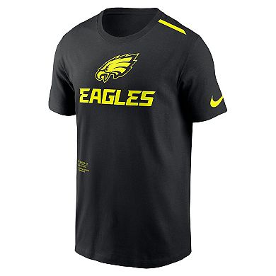 Men's Nike Black Philadelphia Eagles Volt Performance T-Shirt
