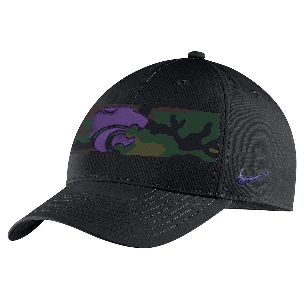 Men's Nike Black Kansas State Wildcats Military Pack Camo Legacy91 ...