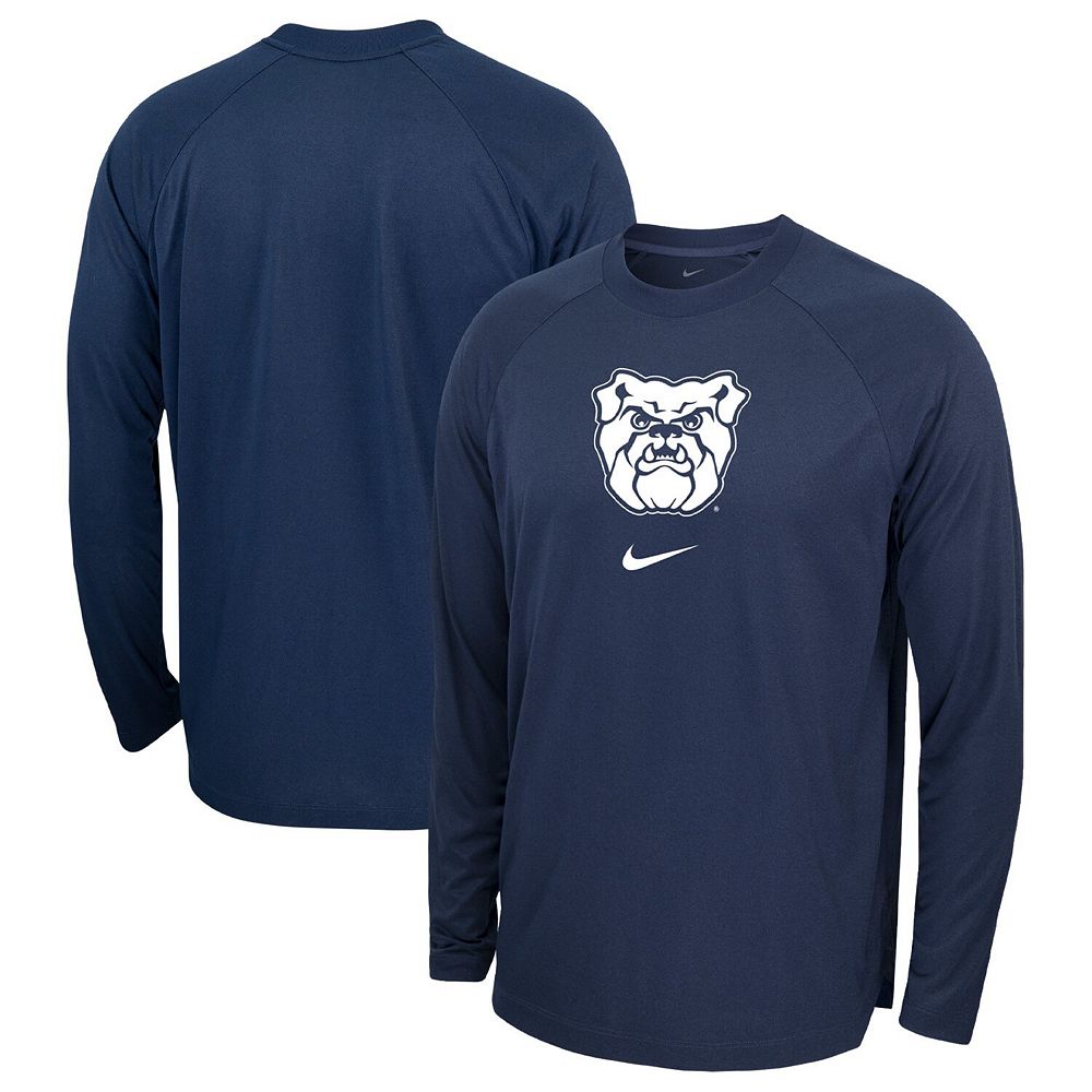Men's Nike Navy Butler Bulldogs Basketball Spotlight Raglan Performance ...