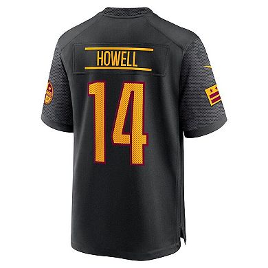 Youth Nike Sam Howell Black Washington Commanders Game Jersey