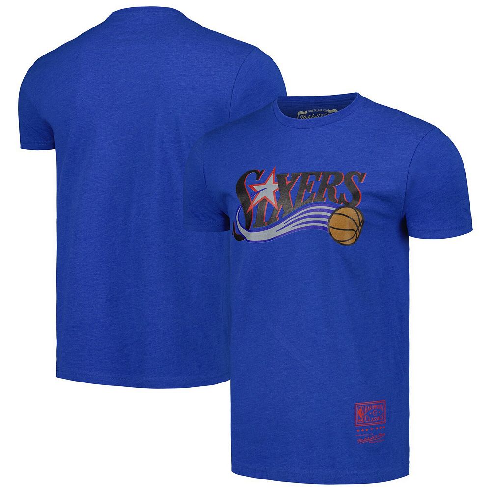 Unisex Mitchell & Ness Royal Philadelphia 76ers Hardwood Classics MVP ...