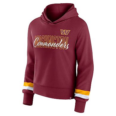 Women's Fanatics Branded Burgundy Washington Commanders Over Under ...