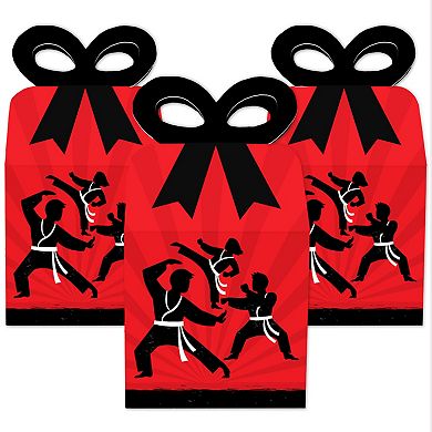 Big Dot Of Happiness Karate Master Square Favor Martial Arts Birthday ...