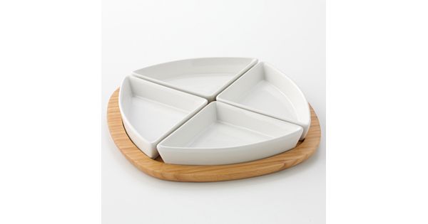 Food Network™ 5 Pc Bamboo Serving Set