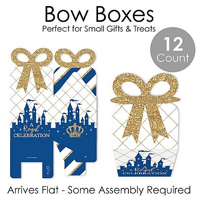 Big Dot Of Happiness Royal Prince Charming - Square Favor Gift Boxes ...