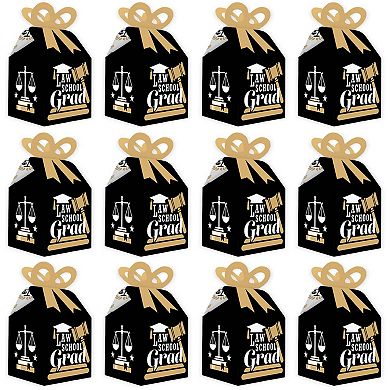 Big Dot Of Happiness Law School Grad Square Favor Gift Future Lawyer ...