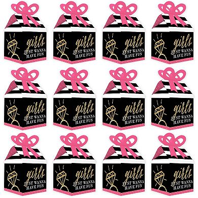 Big Dot Of Happiness Girls Night Out Square Favor Gift Box Bachelorette ...