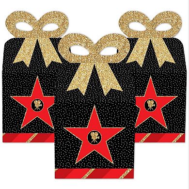 Big Dot Of Happiness Red Carpet Hollywood Square Favor Gift Boxes Movie ...
