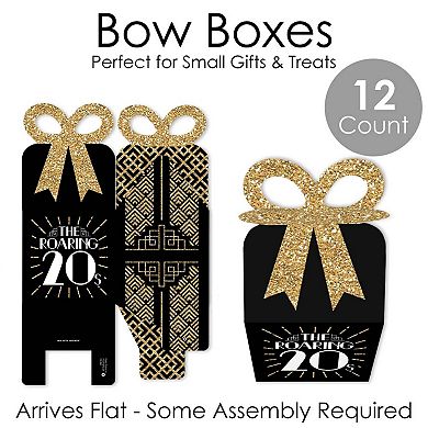 Big Dot Of Happiness Roaring 20's Square Favor Gift Boxes 1920s Art ...