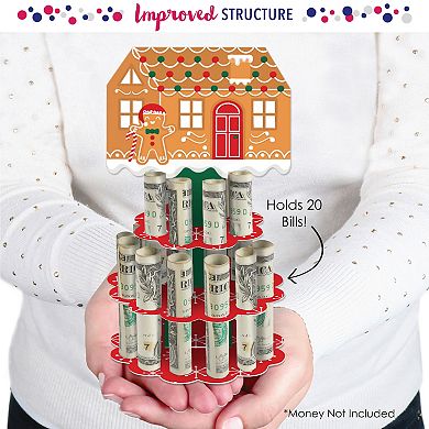 Big Dot Of Happiness Gingerbread Christmas - Diy Gingerbread Man Money ...