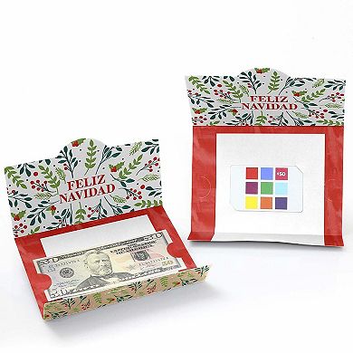 Big Dot Of Happiness Feliz Navidad - Spanish Christmas Party - Money ...