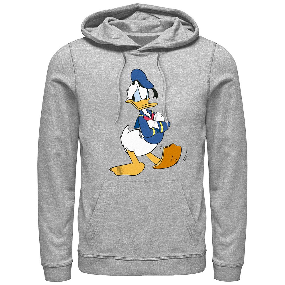 Men's Donald Duck Angry Tapping Foot Graphic Hoodie