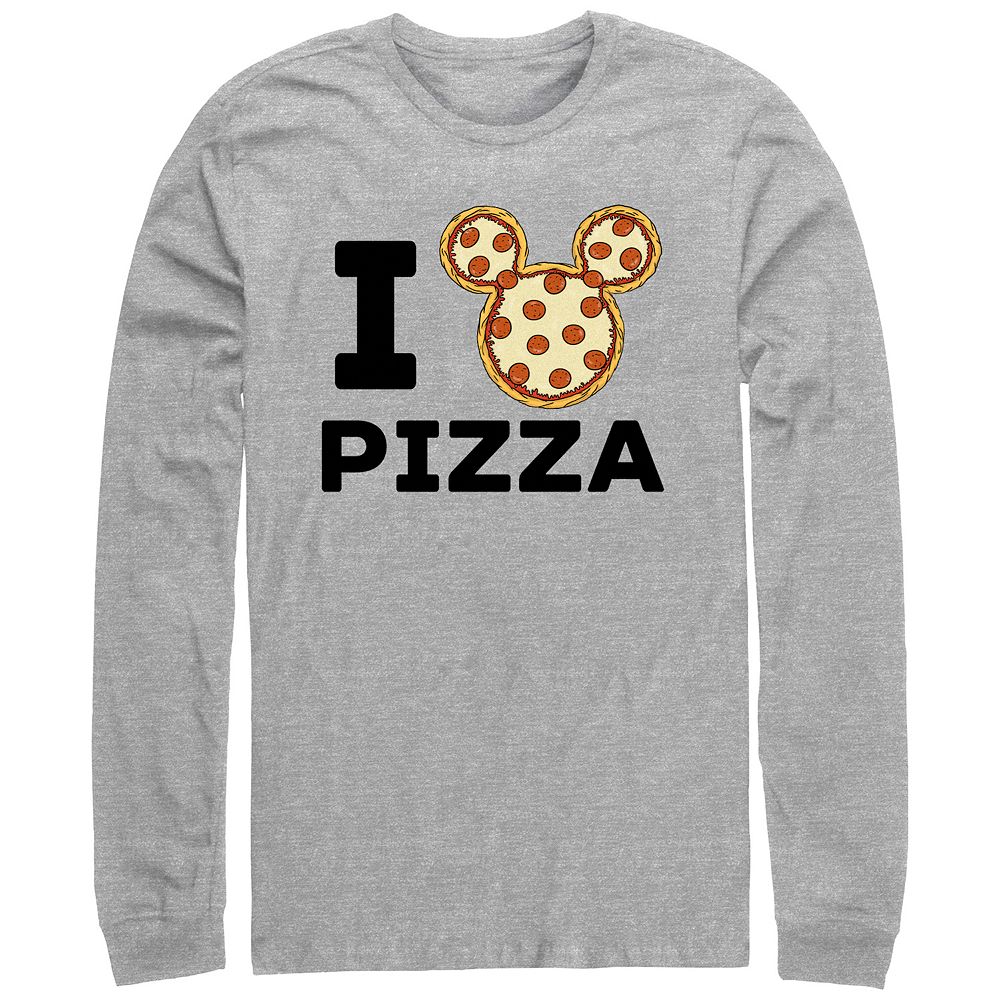 Men's Mickey Mouse Pizza Head Graphic Tee