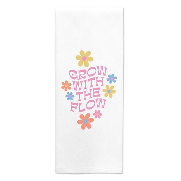 Design Clique Grow With The Flow Kitchen Tea Towel