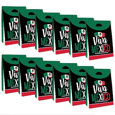 Big Dot Of Happiness Viva Mexico Mexican Independence Day Favor Box ...