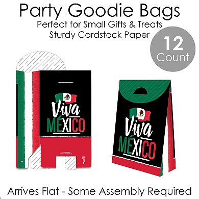 Big Dot Of Happiness Viva Mexico Mexican Independence Day Favor Box ...