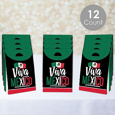 Big Dot Of Happiness Viva Mexico Mexican Independence Day Favor Box ...