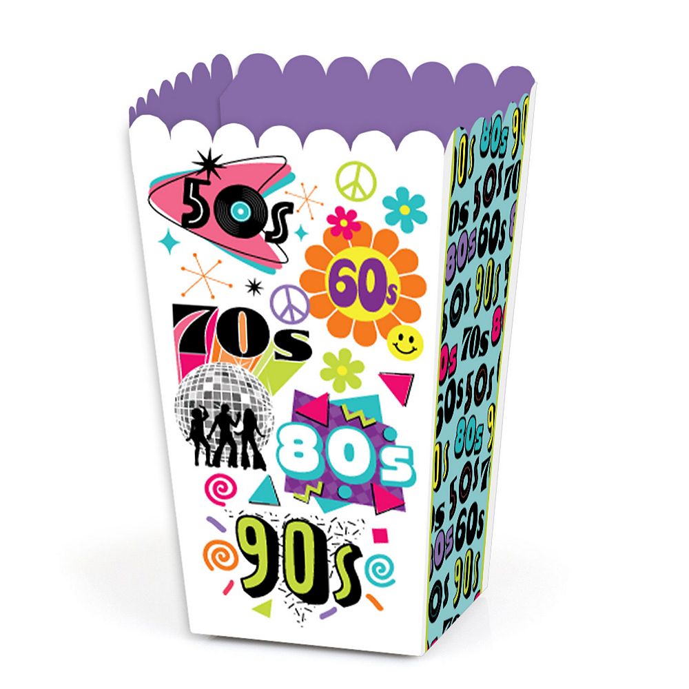 Big Dot Of Happiness Through The Decades 50s, 60s, 70s, 80s, & 90s ...