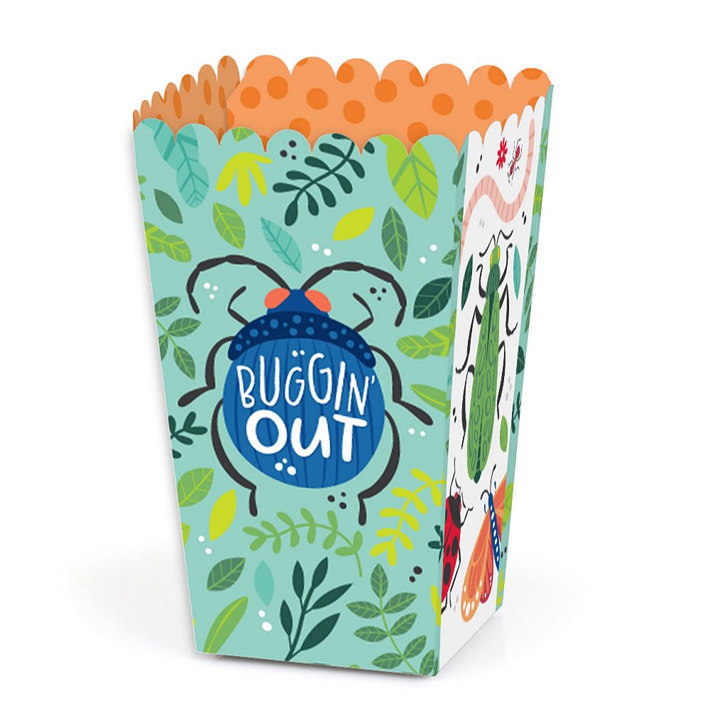 Big Dot Of Happiness Buggin' Out Bugs Birthday Party Favor Popcorn ...