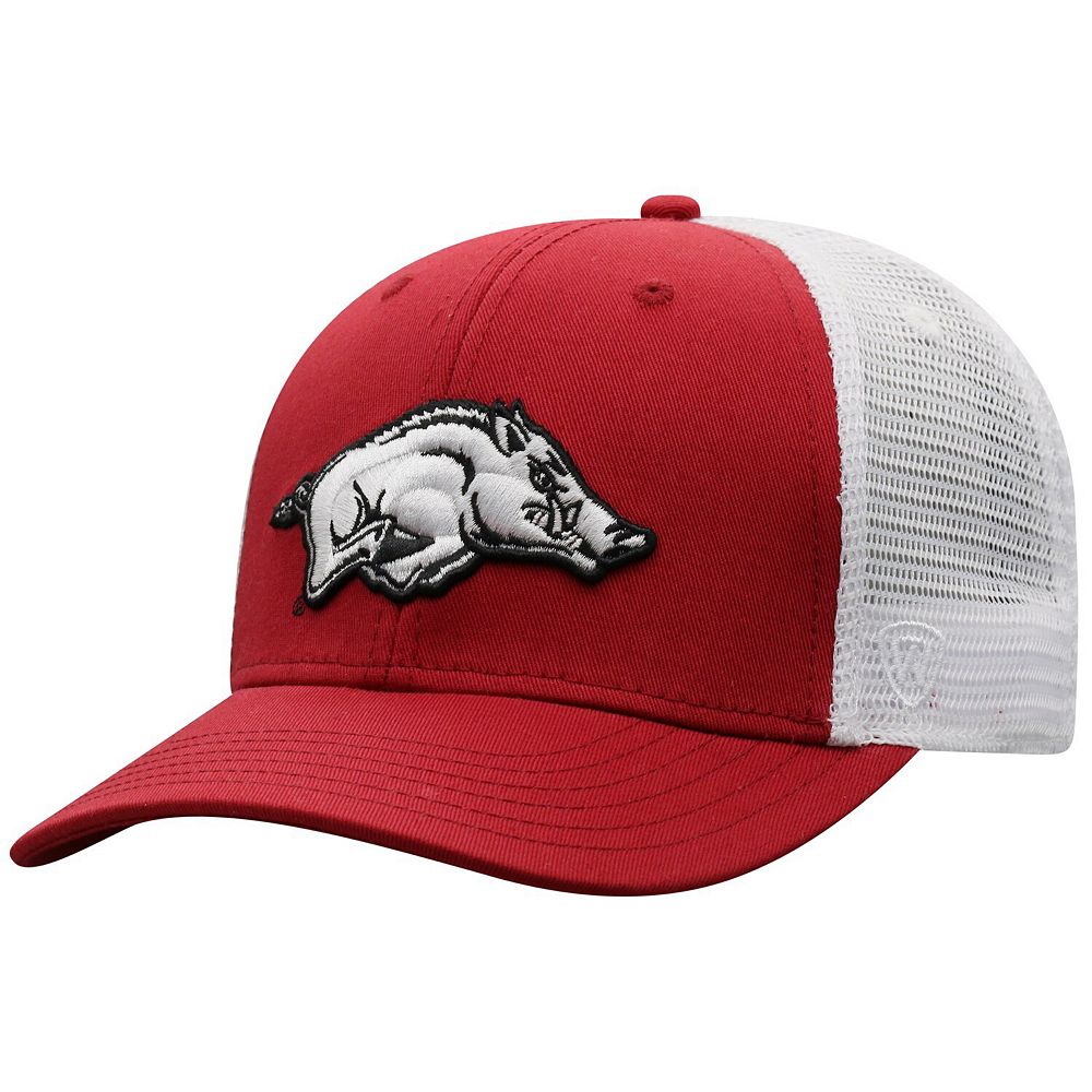 Men's Top of the World Cardinal/White Arkansas Razorbacks Trucker ...