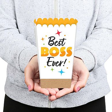 Big Dot Of Happiness Happy Boss's Day - Best Boss Ever Favor Popcorn ...