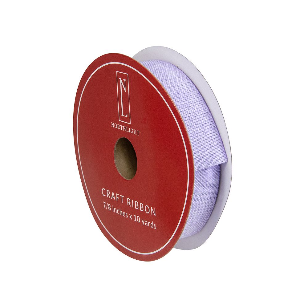 Purple Grosgrain Craft Ribbon 7/8" X 10 Yards