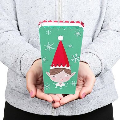 Big Dot Of Happiness Elf Squad - Kids Elf Christmas Party Favor Popcorn ...