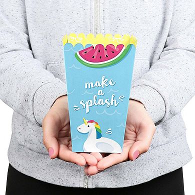 Big Dot Of Happiness Make A Splash - Pool Party - Party Favor Popcorn ...