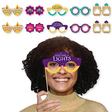 Big Dot Of Happiness Happy Diwali Glasses Paper Festival Of Lights ...