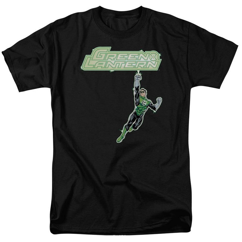 Green Lantern Energy Construct Logo Short Sleeve Adult T-shirt