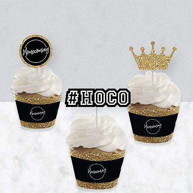 Big Dot Of Happiness Hoco Dance Decor - Homecoming Cupcake Wrappers ...