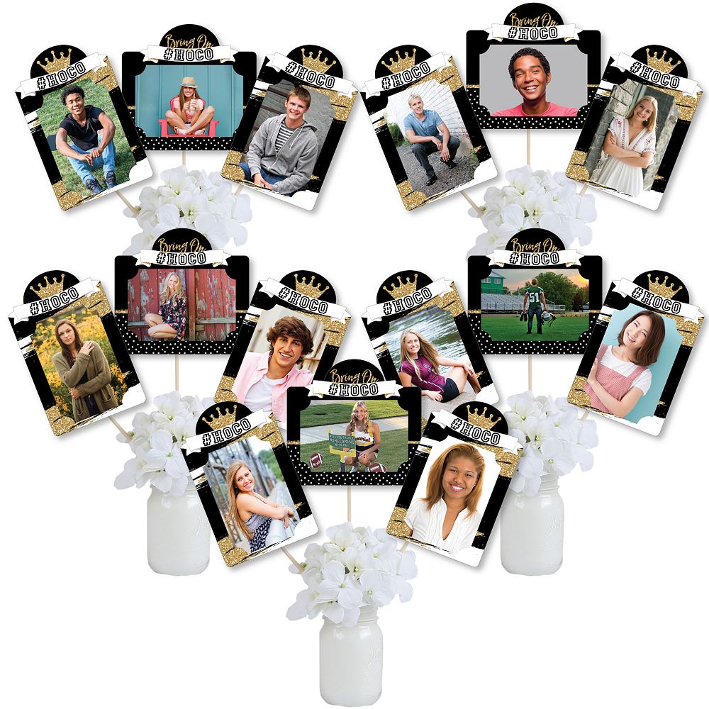 Big Dot Of Happiness Hoco Dance Homecoming Party Centerpiece Sticks ...