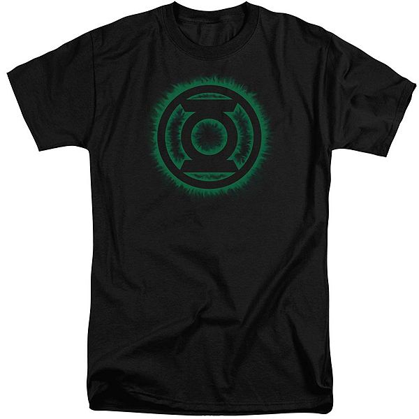 Green Lantern Green Flame Logo Short Sleeve Adult Tall T-shirt