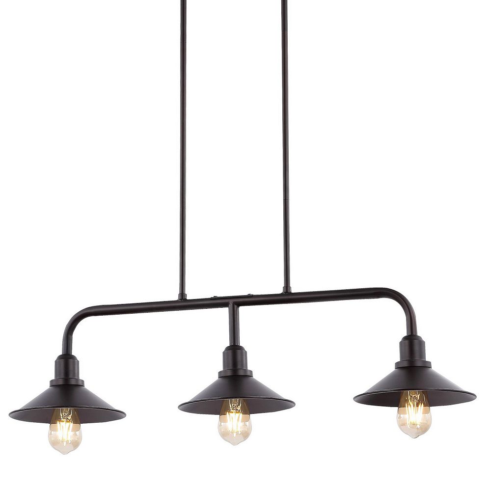 Cade Metal Farmhouse Industrial Led Pendant
