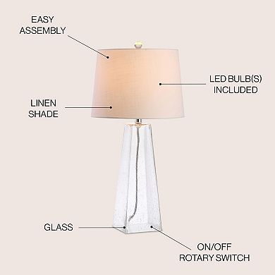 Dylan Glass Led Table Lamp