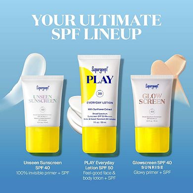 Supergoop! All Day Glow SPF Set