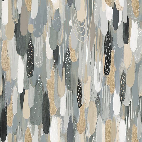 RoomMates Brushstroke Peel & Stick Wallpaper