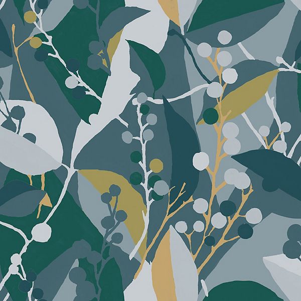 RoomMates Adelaide Modern Botanical Peel and Stick Wallpaper
