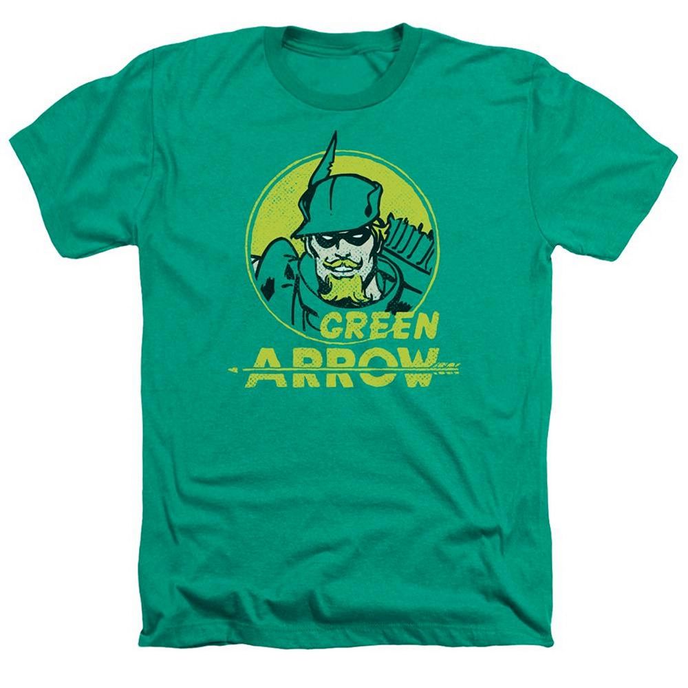Dc Comics Archer Circle Adult Heather T-shirt