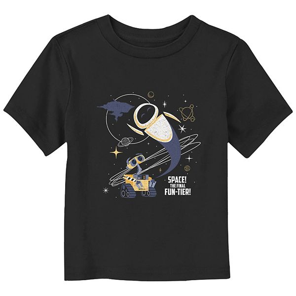 Disney / Pixar's Wall-E Toddler Boy Space The Final Fun-Tier Graphic Tee