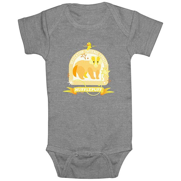 Baby Boy Harry Potter Hufflepuff Crest Bodysuit