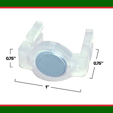 Outdoor Magnetic Christmas Light Clips for C9 Socket Lights