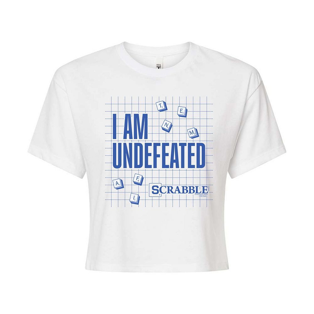 Juniors' Scrabble I Am Undefeated Graphic Tee
